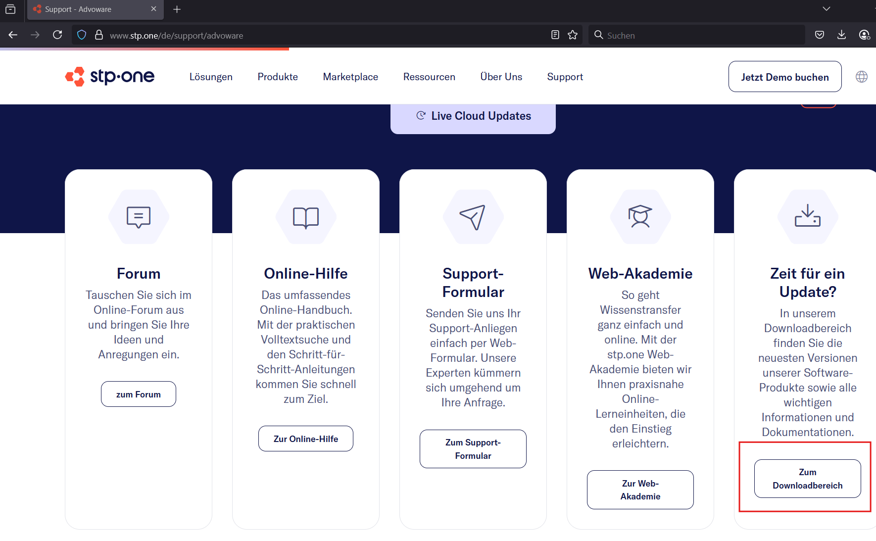 advoware Manager (Anleitungen) – stp.one Help Center