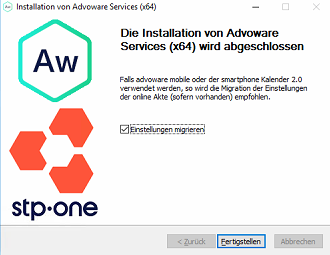 advoware Manager (Anleitungen) – stp.one Help Center