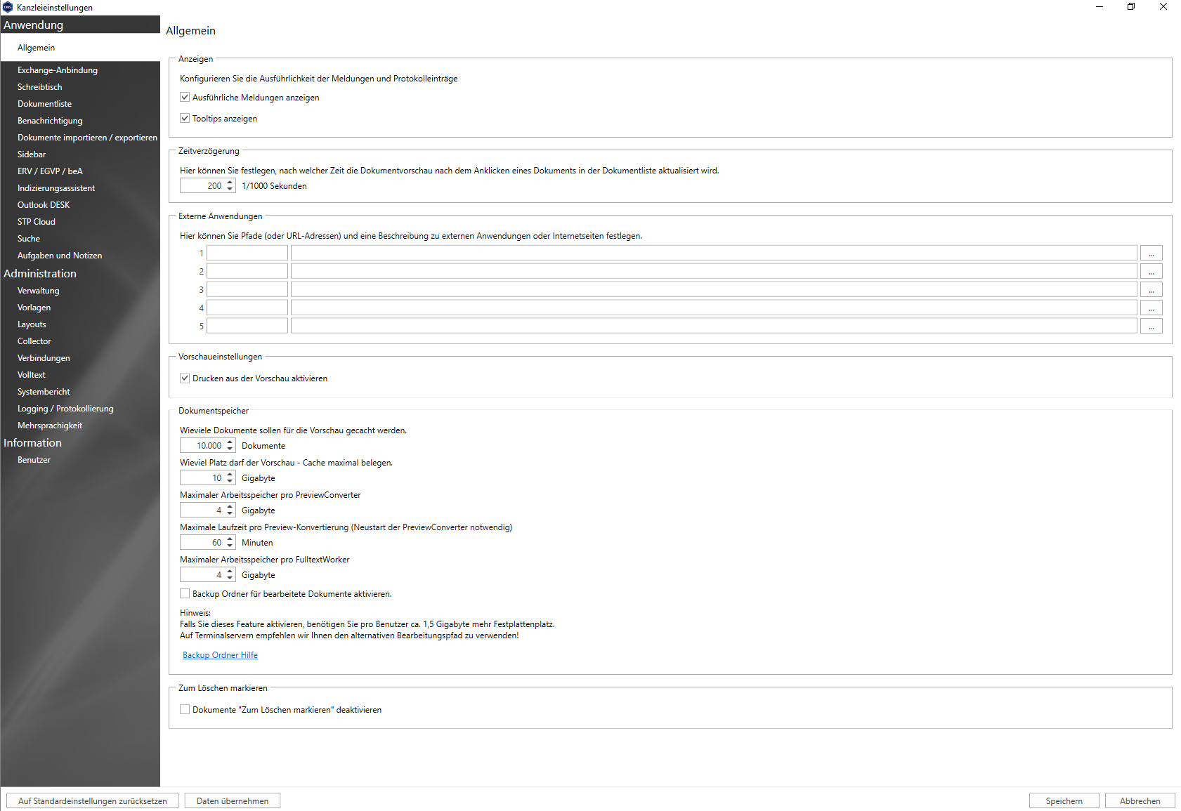 Application (Personal settings) – stp.one Help Center