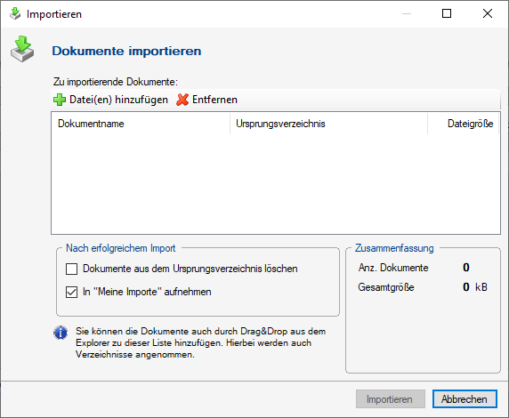 Import Document in Standard DESK – stp.one Help Center