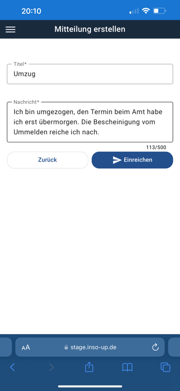 6. InsO-Up Web-App – stp.one Help Center