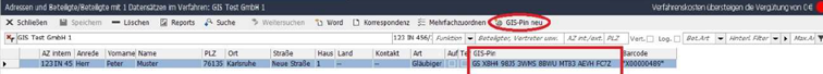 Die Verwendung der GIS-PIN – stp.one Help Center
