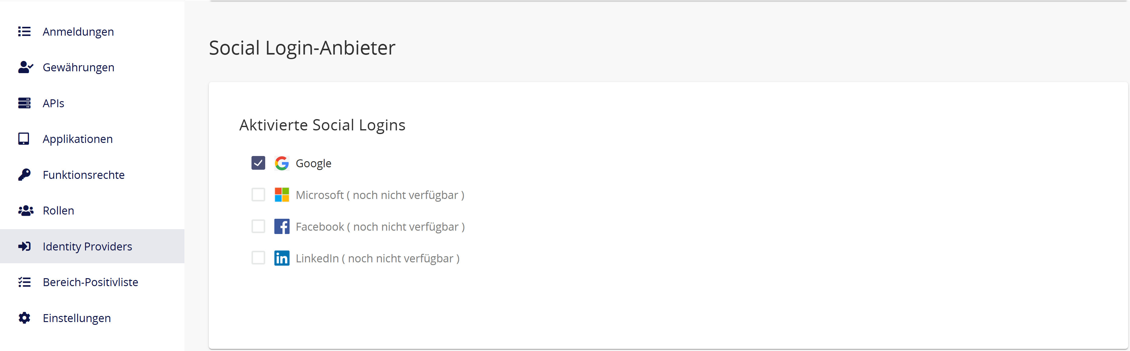 How an Administrator Configures Social Logins – stp.one Help Center