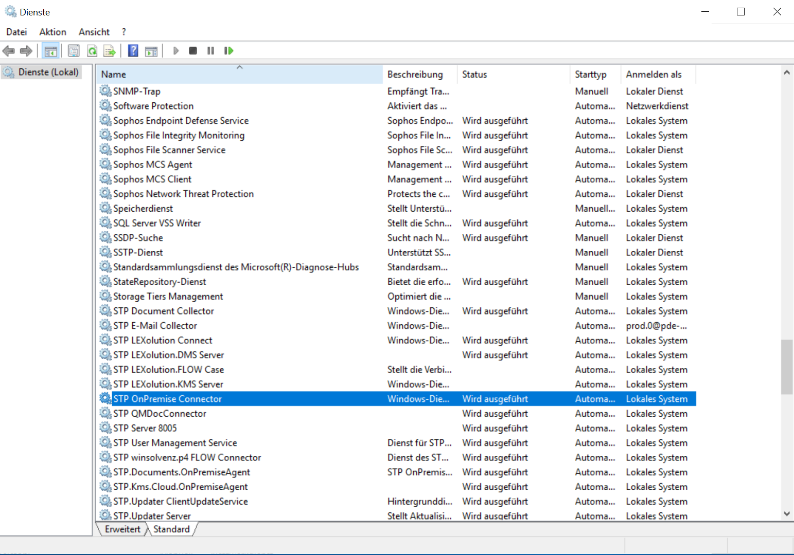 Re-establishing an On-Premise to Cloud Connection with the STP ...