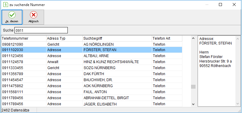 Die Rufnummernsuche – stp.one Help Center